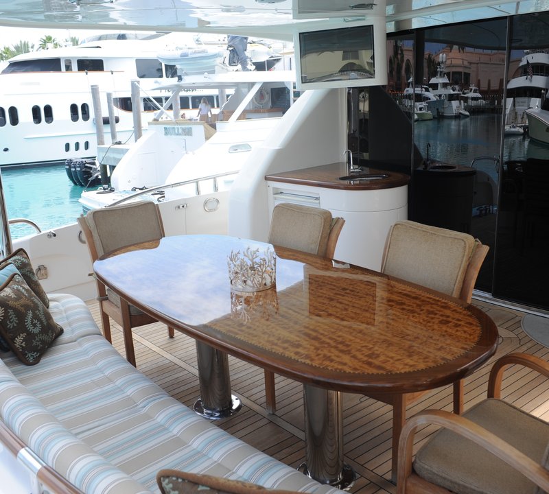 CHIP Yacht Charter Details, Lazzara 84 | CHARTERWORLD Luxury Superyachts